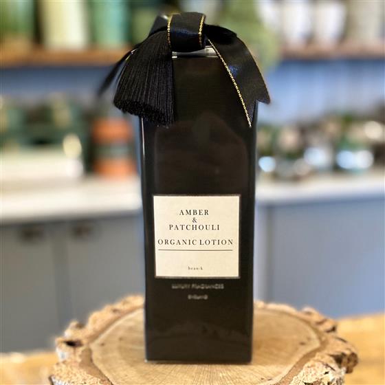 Amber & Patchouli Organic Lotion